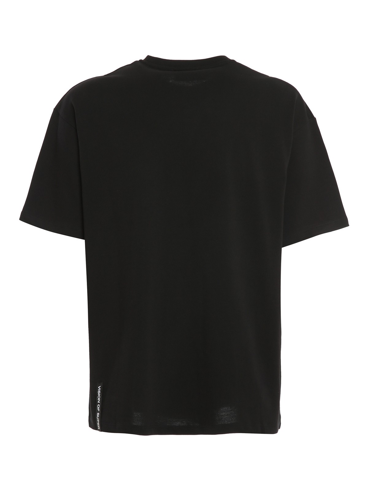 Vision Of Super Sprayed effect print T-shirt - Men | B1SPRAYORBLACK