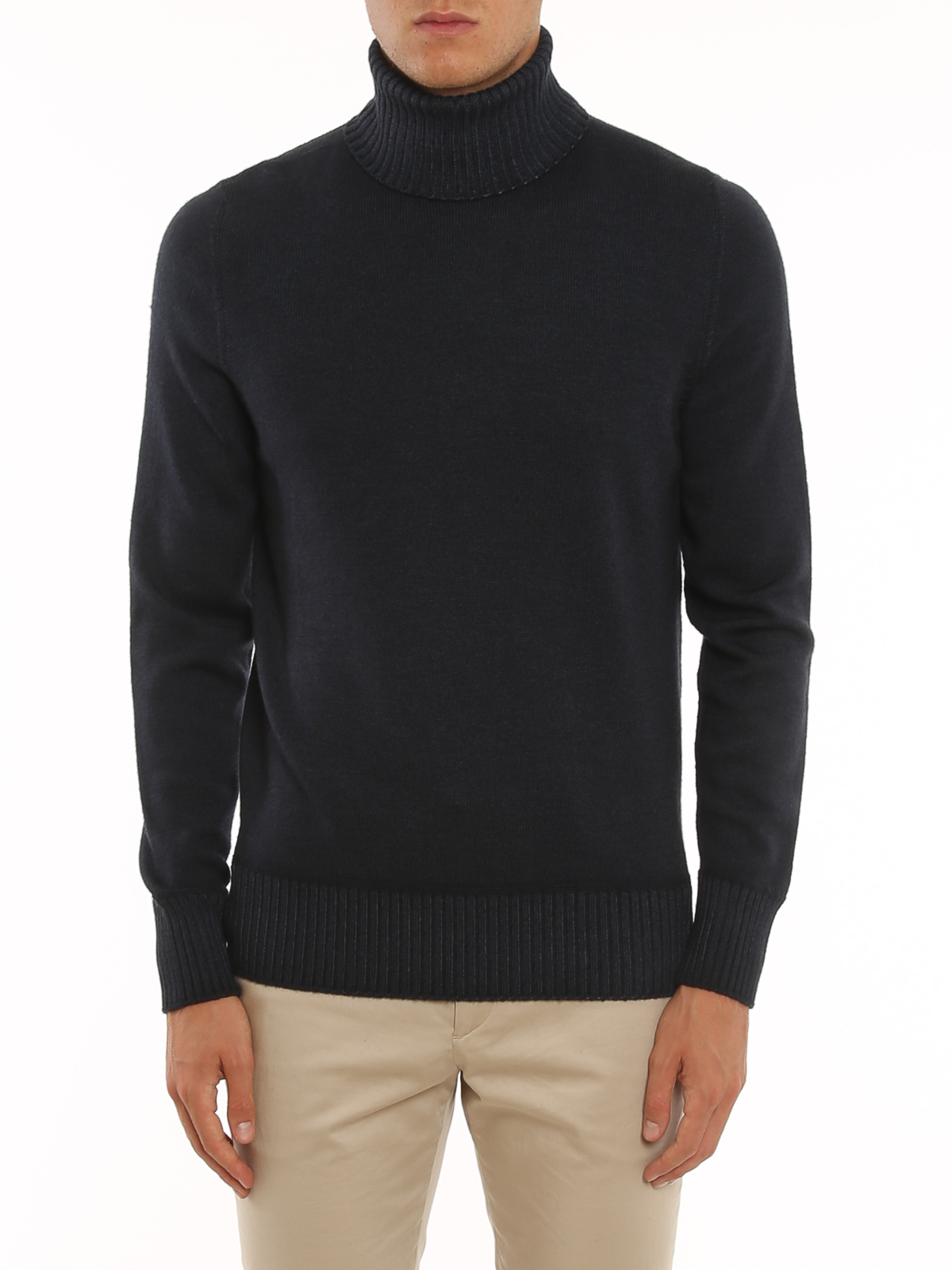 Turtlenecks & Polo necks Drumohr - Extrafine merino wool turtleneck ...