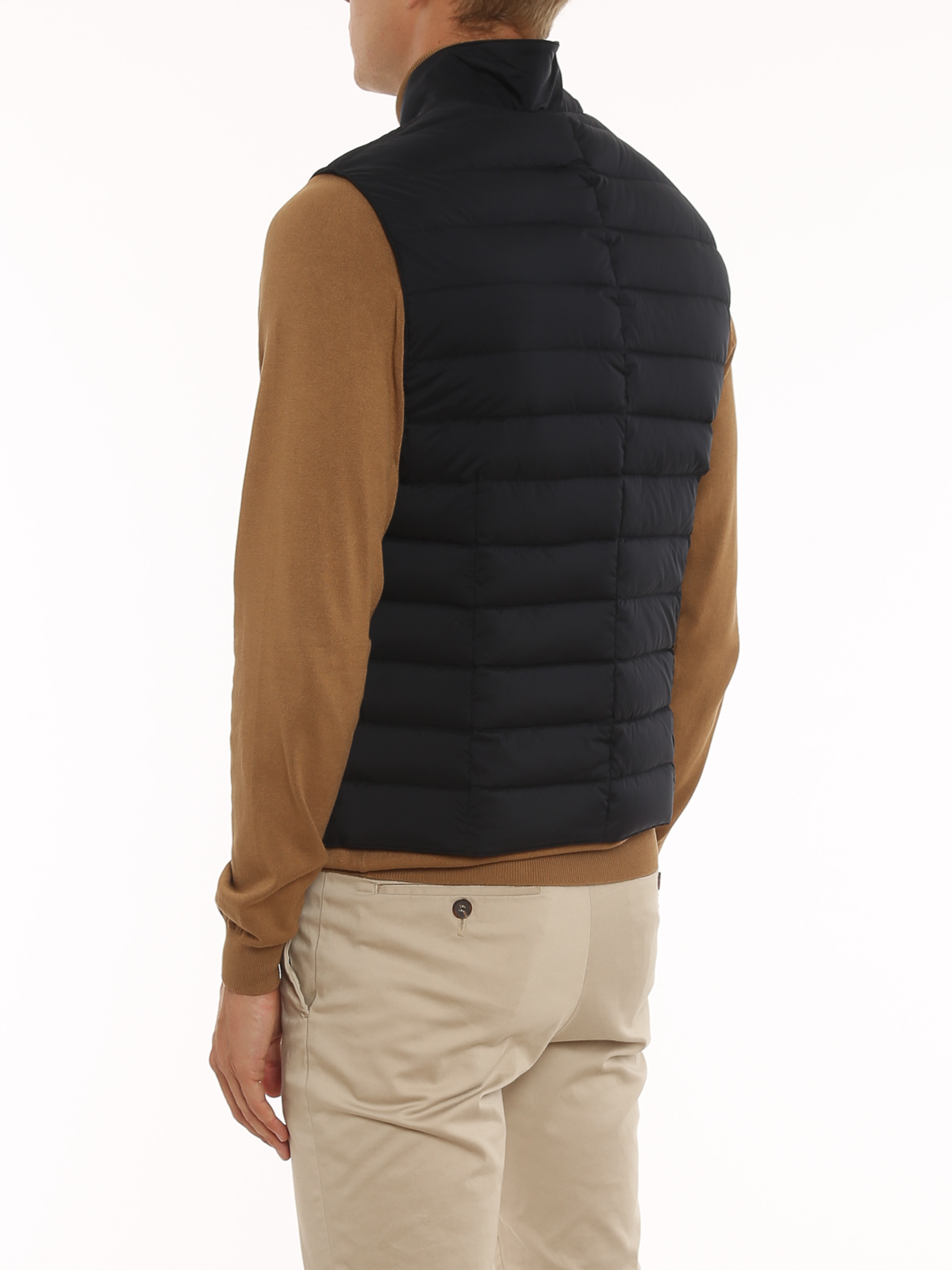 Moorer Sidney vest - Dark Blue - Men | MOUGI100060U0402