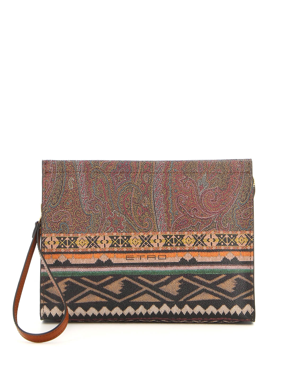 Etro Twister beauty case - Brown - Women | 1H7842546600