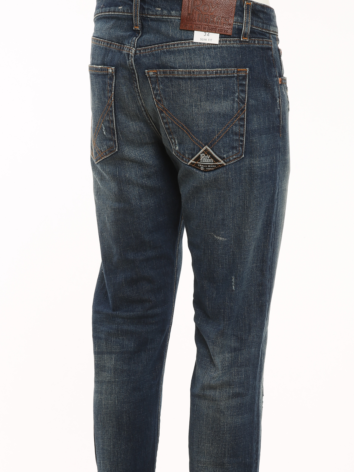 Straight leg jeans Roy Roger's - Face jeans - 517FACE | thebs.com