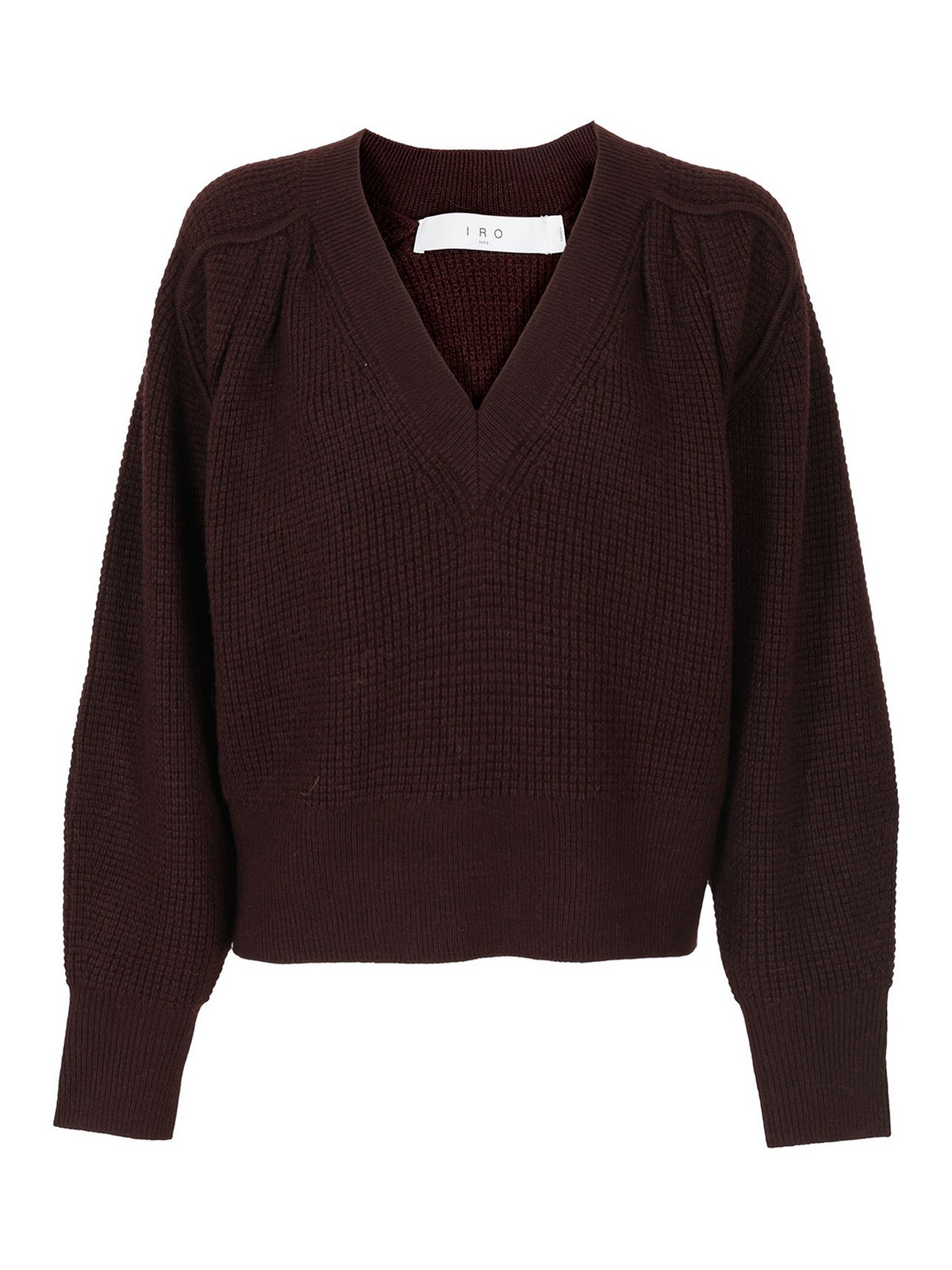 Iro Makaho jumper - Burgundy - Women | WP12MAKAHOBUR14