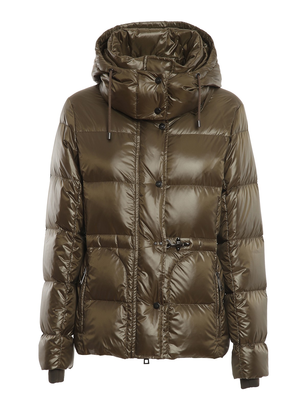 Fay Technical fabric puffer jacket - Green | NAW32433120ICIV800