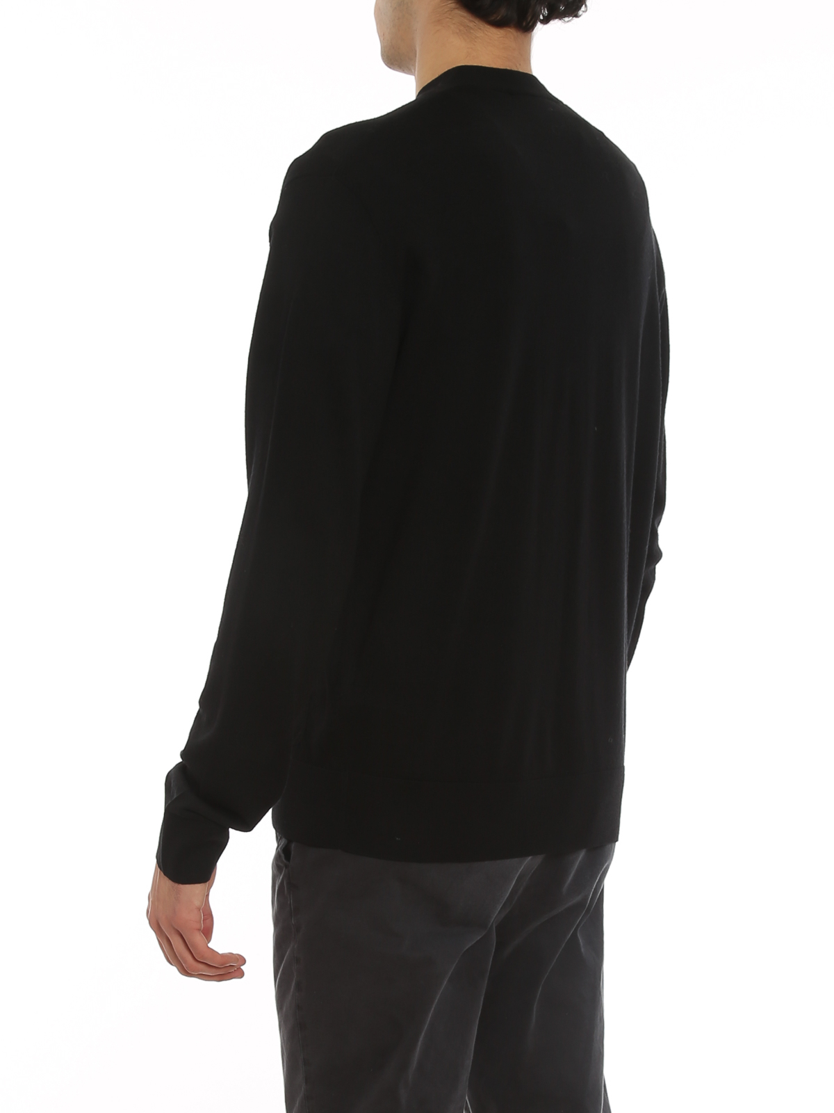 Dsquared2 D2 logo cardigan - Black - Men | S74HA1232S16794900