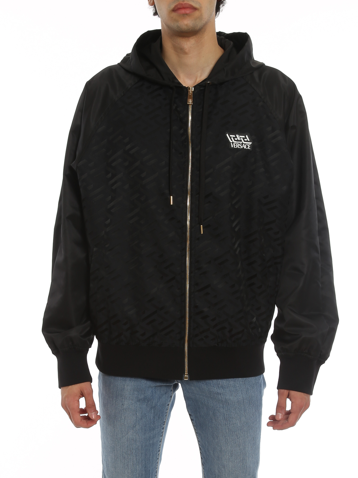 Versace Greca jacket - Black - Men | 10029751A021561B000