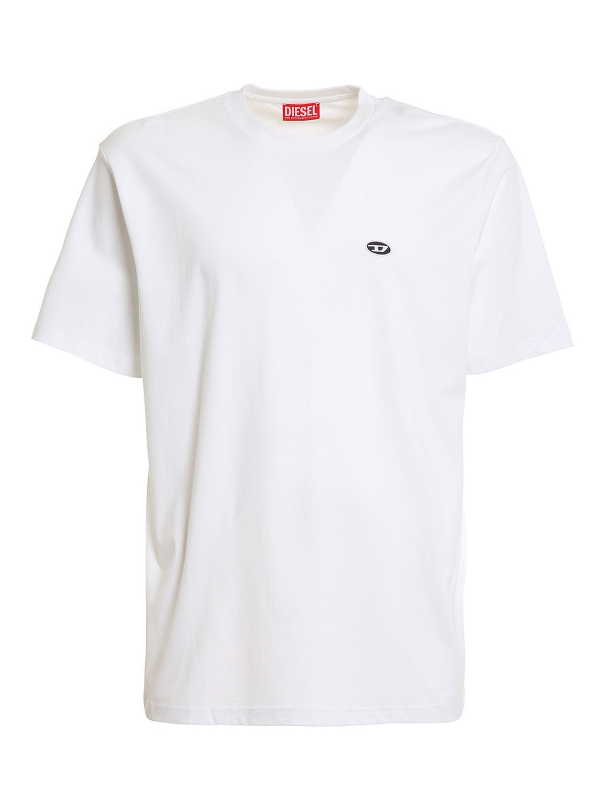 Diesel Logoed Tee - White - Men | A038190DEAN100 | thebs.com