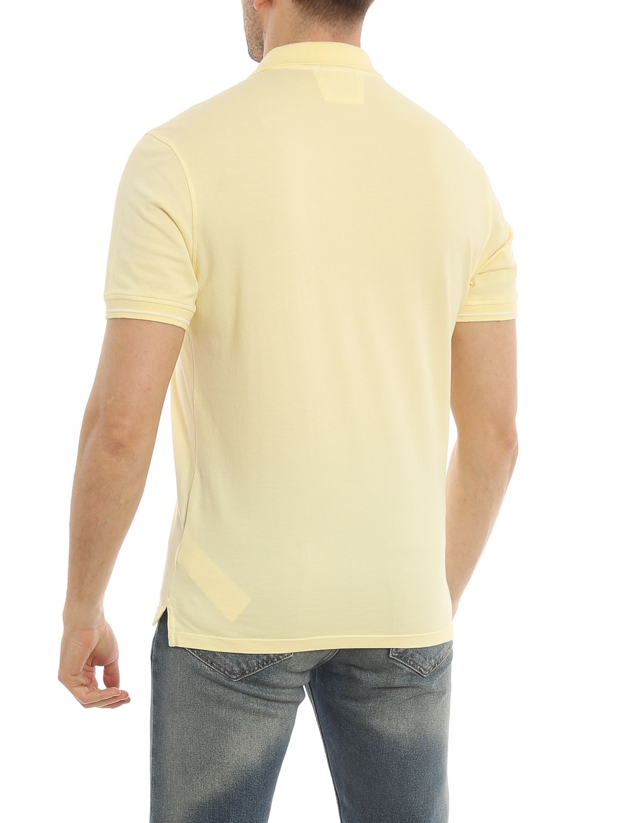 C.P. Company Polo - Amarillo Claro - Hombre | 12CMPL037A000973G204