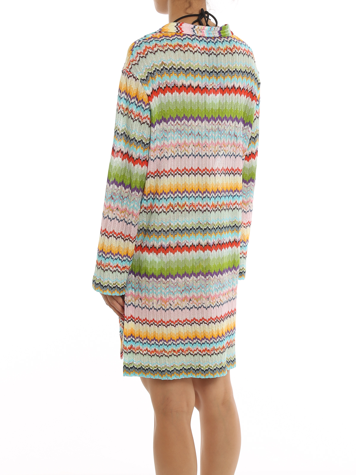 Missoni Chevron cover-up - Multicolour | MS22SQ14BR00HGSM89A
