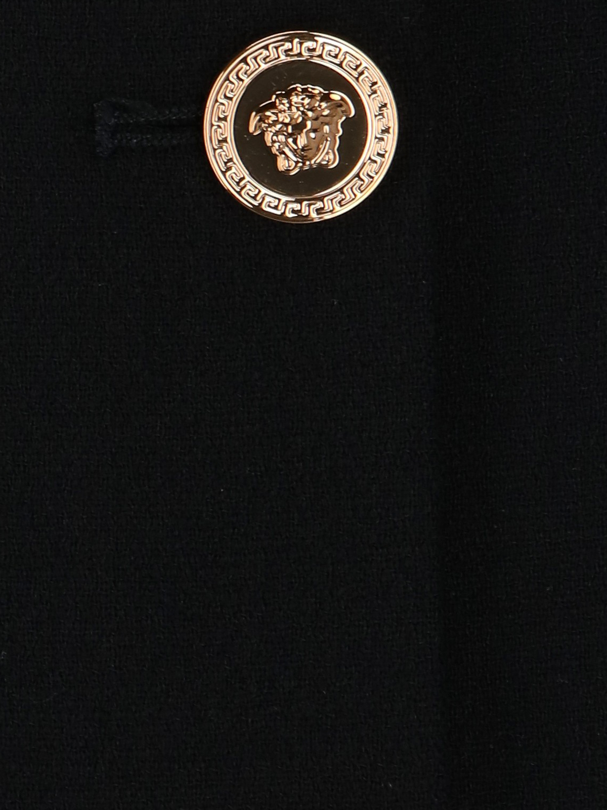 Versace Medusa button skirt - Black - Women | 10056361A005371B000