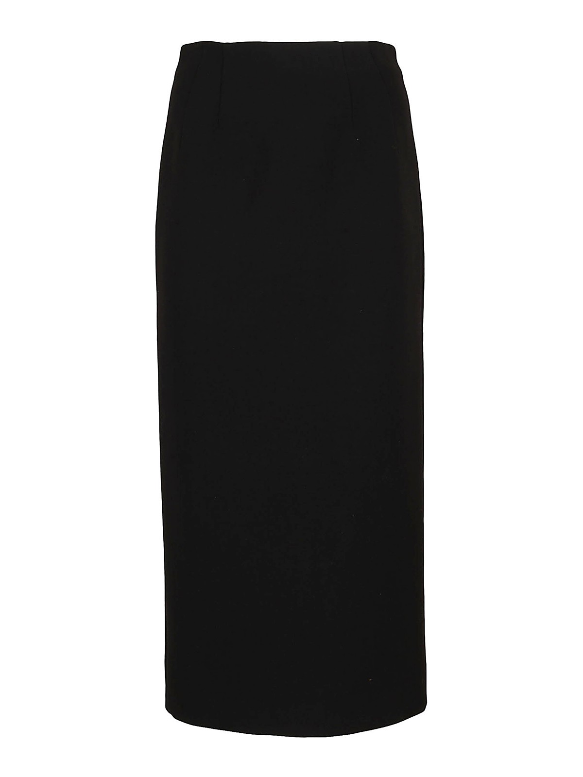 Sportmax Langer Rock - Schwarz - Schwarz - Damen | 21060226600011