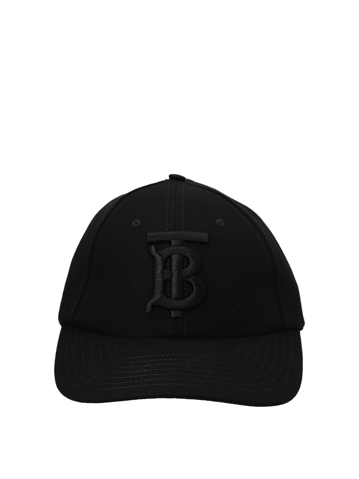 Burberry Logo embroidery cap - Black - Men | 8056991 | thebs.com