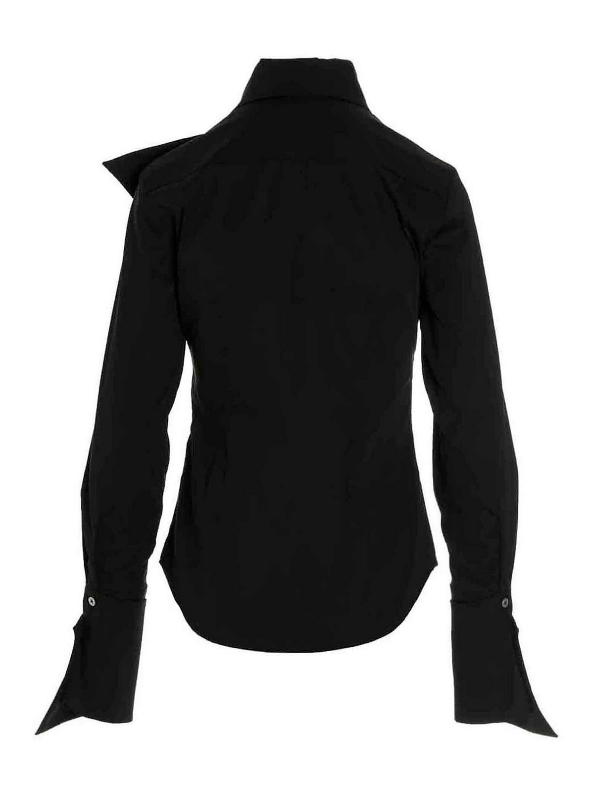 Shirts Balossa - Astia shirt - BA539BLACK | Shop online at THEBS