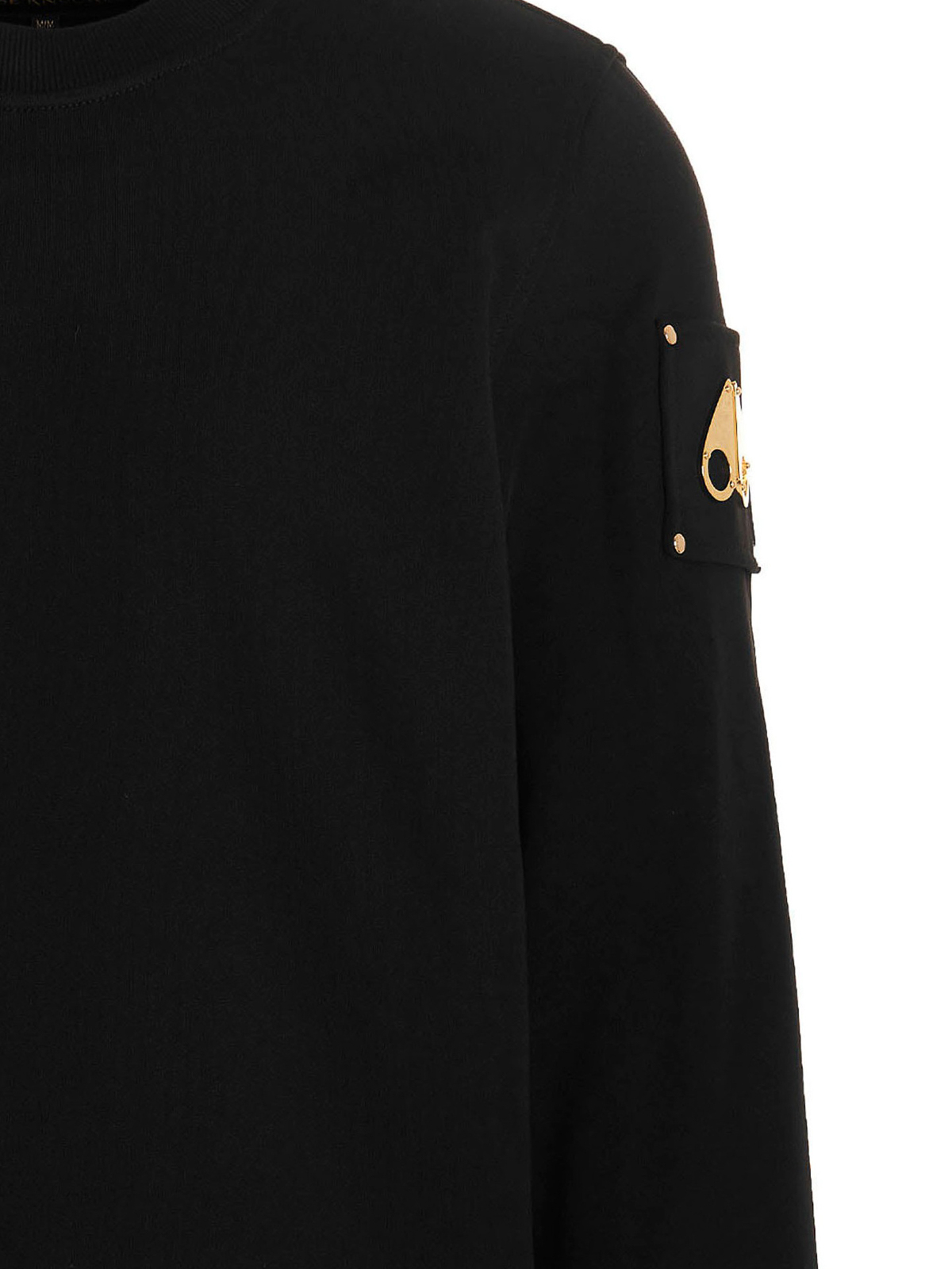 Sweatshirts & Sweaters Moose Knuckles - Logo patch sweatshirt ...