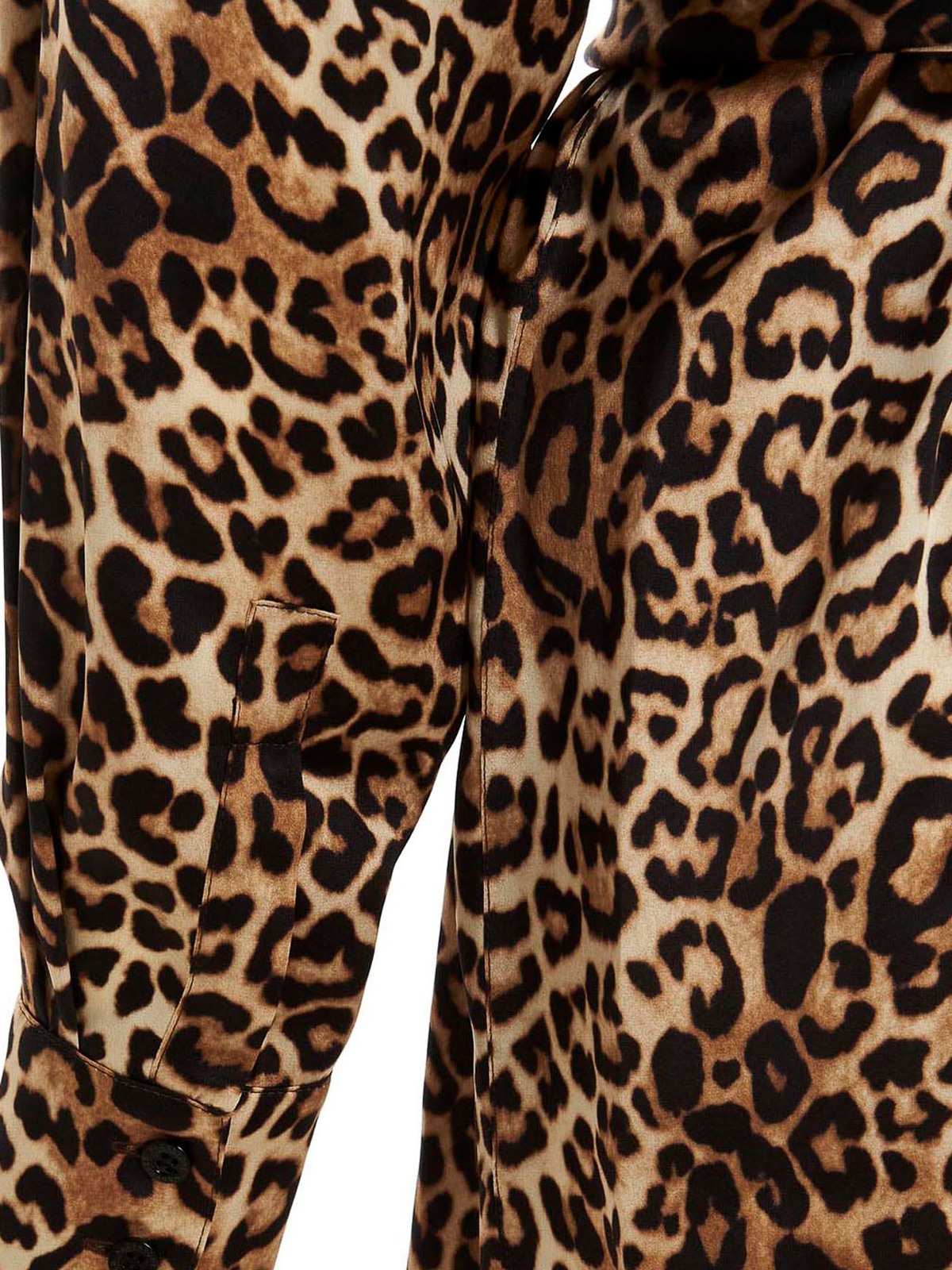 Short dresses Alexandre Vauthier - Leopard shirt dress - 224DR1460LEOPARD