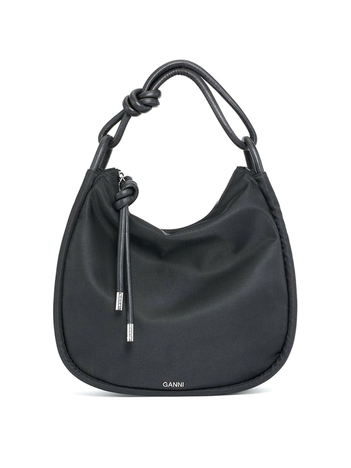 Ganni Sac Cabas - Knot - Noir - Femme | A4481099 | thebs.com