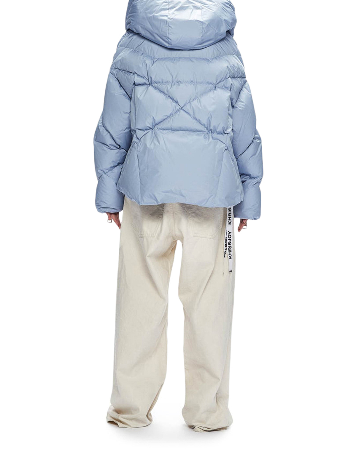 Padded jackets KhrisJoy - Khris Iconic Shiny puffer jacket ...