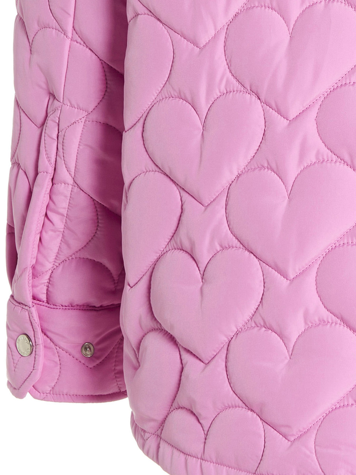 KhrisJoy Hearts puffer jacket - Pink - Women | DFPW006NYHTMV165