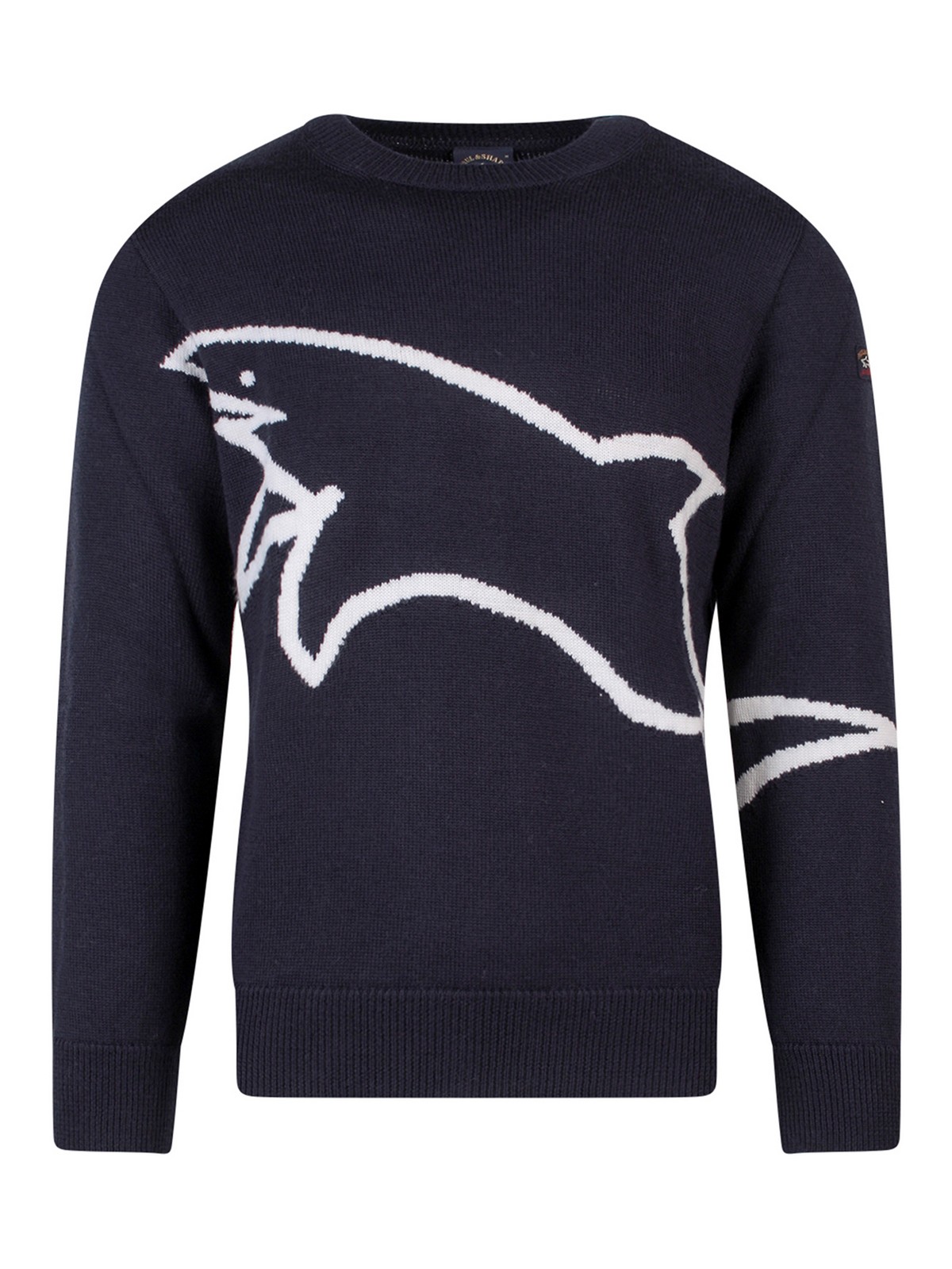 Paul & Shark Pull Col Rond - Bleu - Bleu - Homme | 12311078050