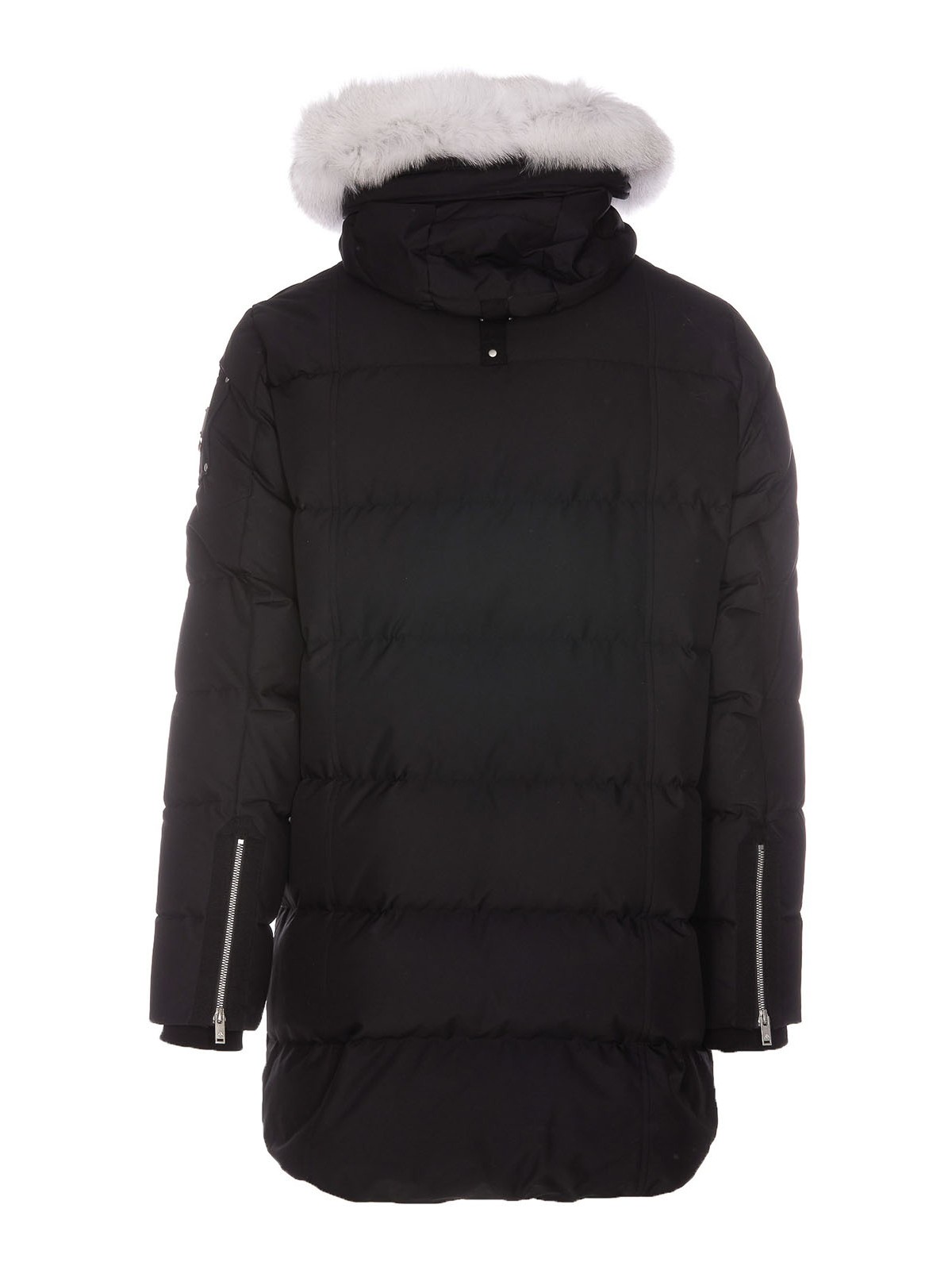 Moose Knuckles Tech fabric padded coat - Black - Men | M32MP221290