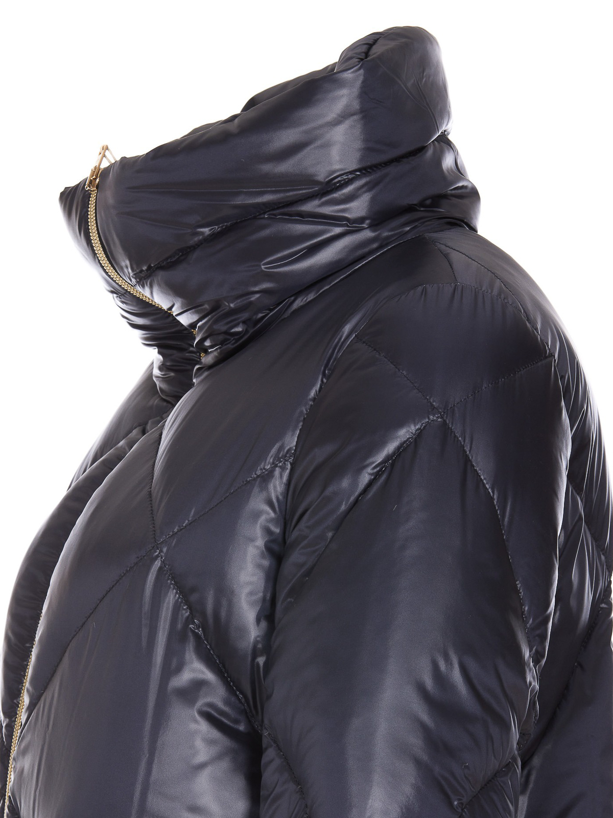 Herno Tech fabric puffer jacket - Blue - Women | PI001518D120179202