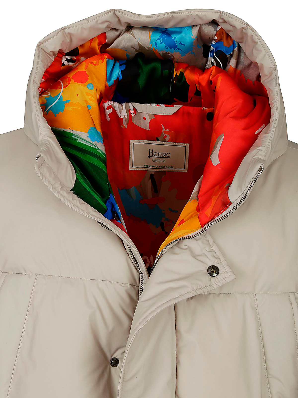 Padded coats Herno - Tech fabric puffer parka - PI000914U124711980