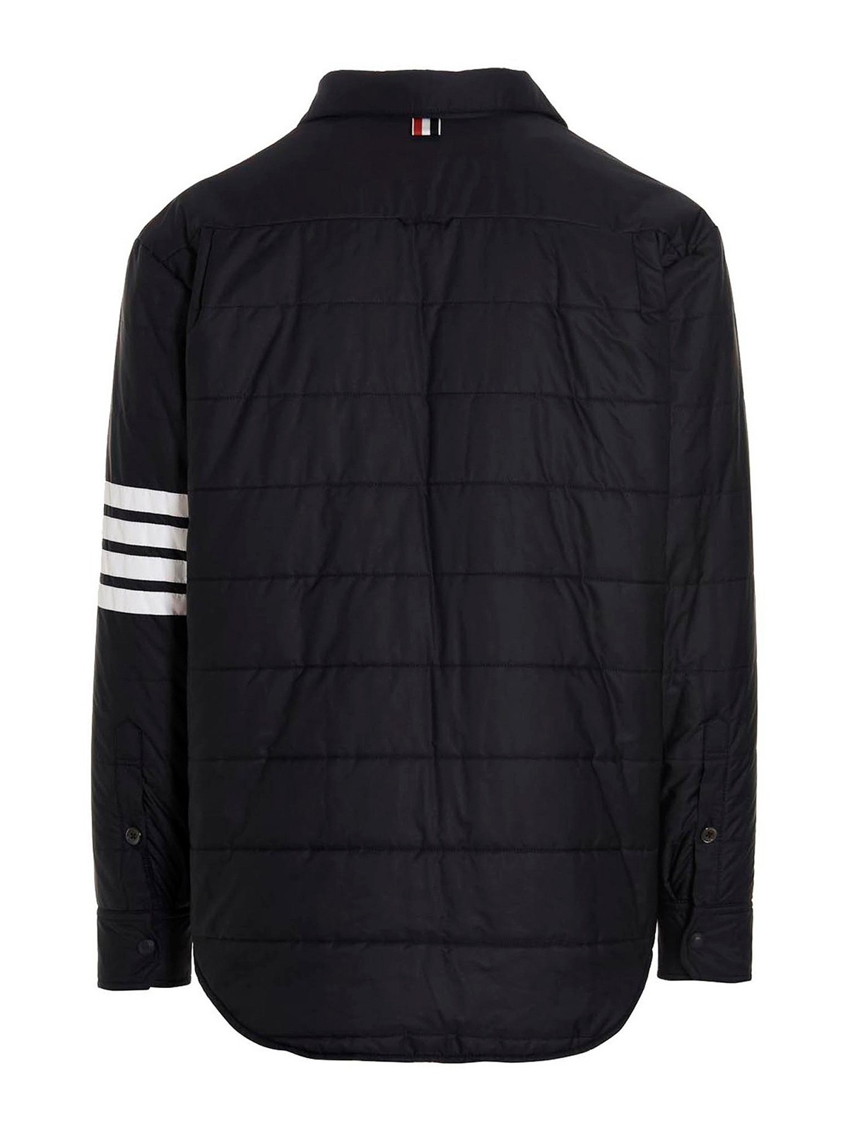 Padded jackets Thom Browne - Nylon reversible wool down jacket - MKJ086AY1002415