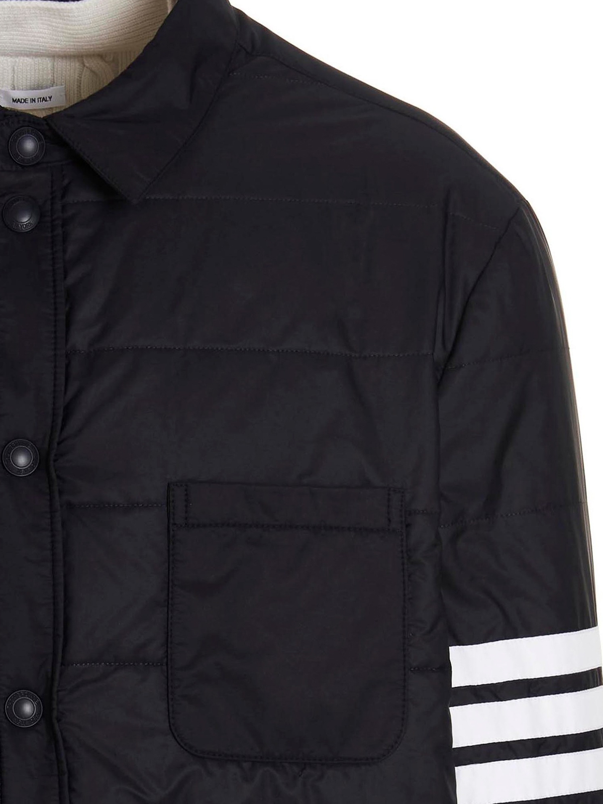 Padded jackets Thom Browne - Nylon reversible wool down jacket - MKJ086AY1002415