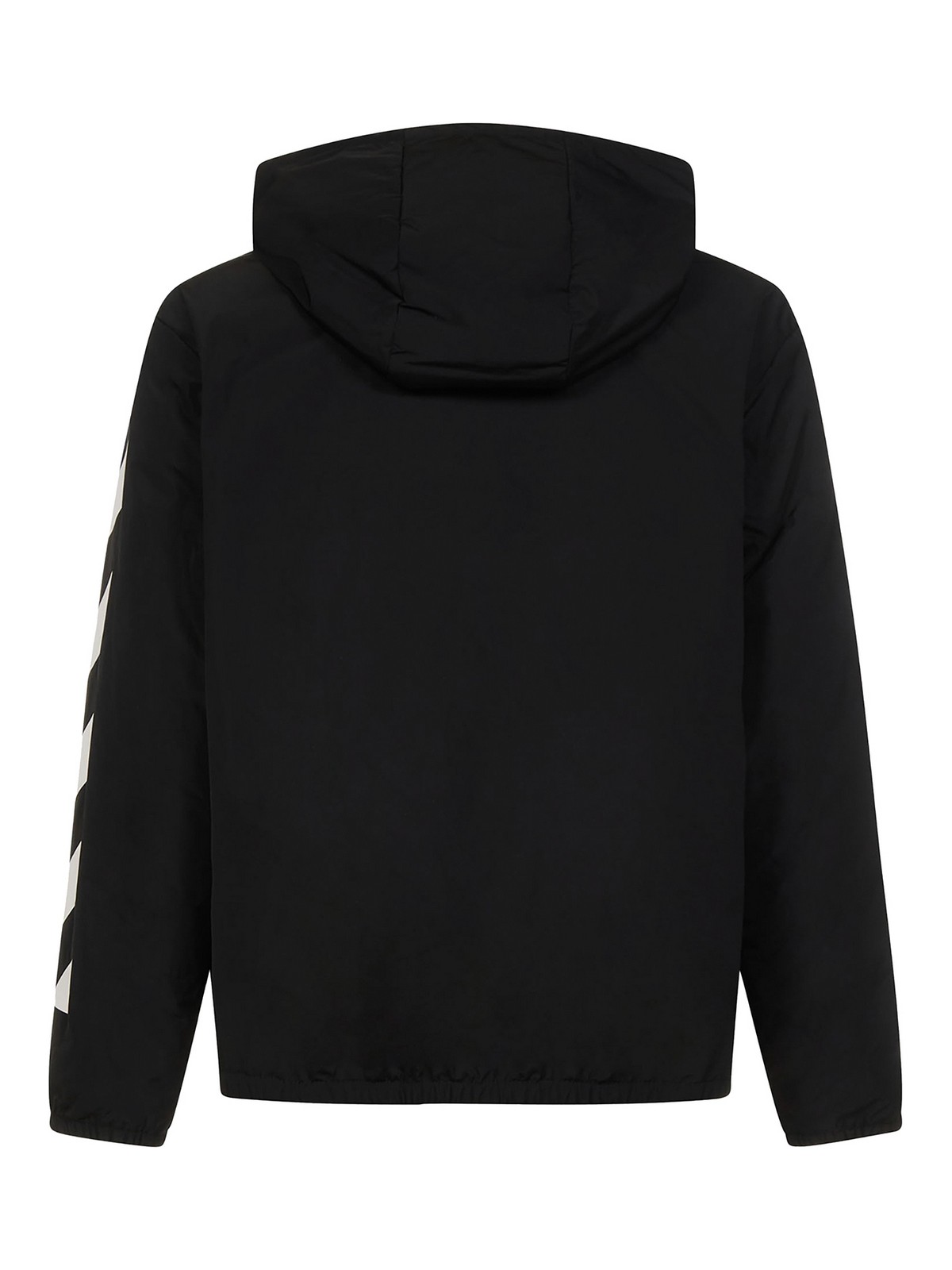 Off-White Tech fabric puffer jacket - Black | OMED044C99FAB0011001