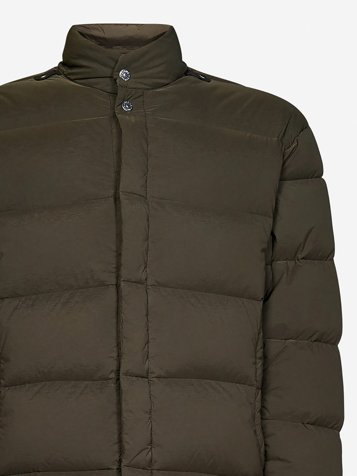 Stone Island Tech fabric puffer jacket - Green | MO77194101DV0079