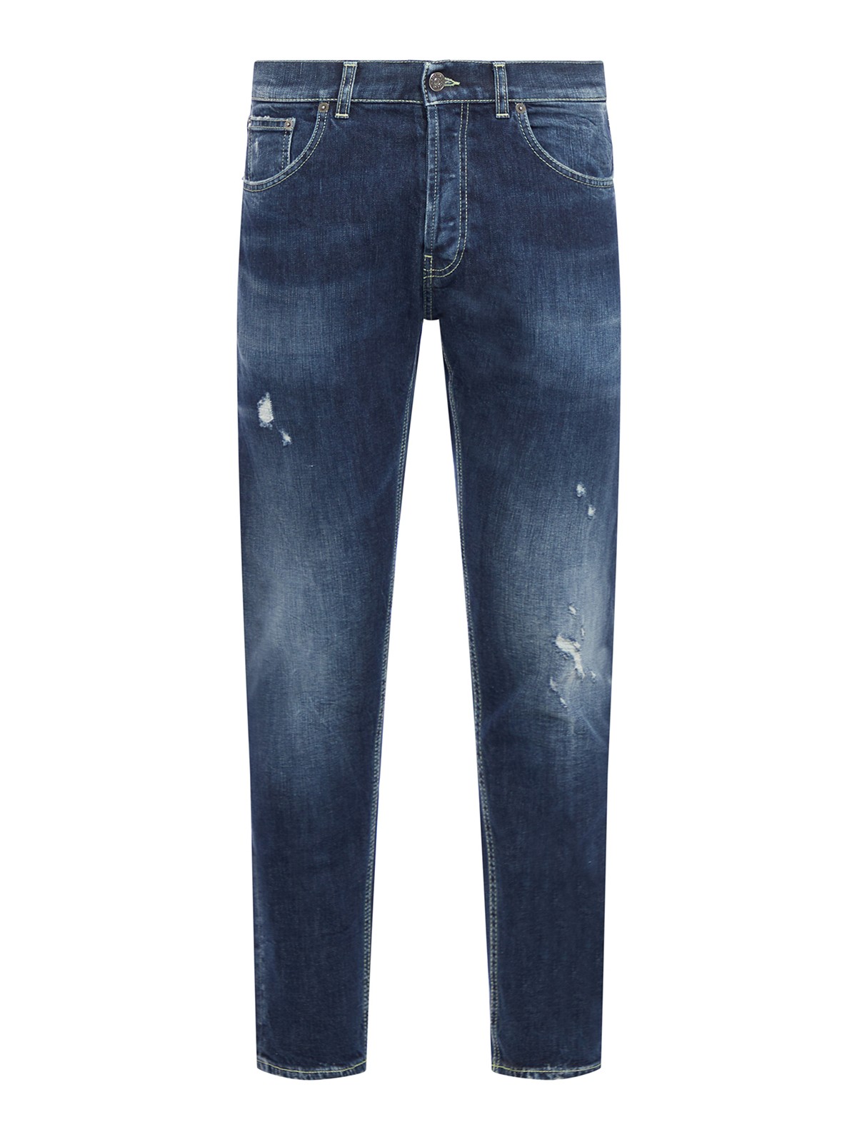 Dondup Dian scraped jeans - Dark Wash - Men | UP576DS0257UDF4800