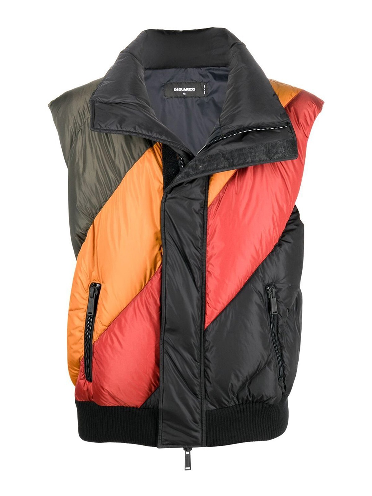 Dsquared2 Logo print puffer vest - Black - Men | S71FB0430S53817968