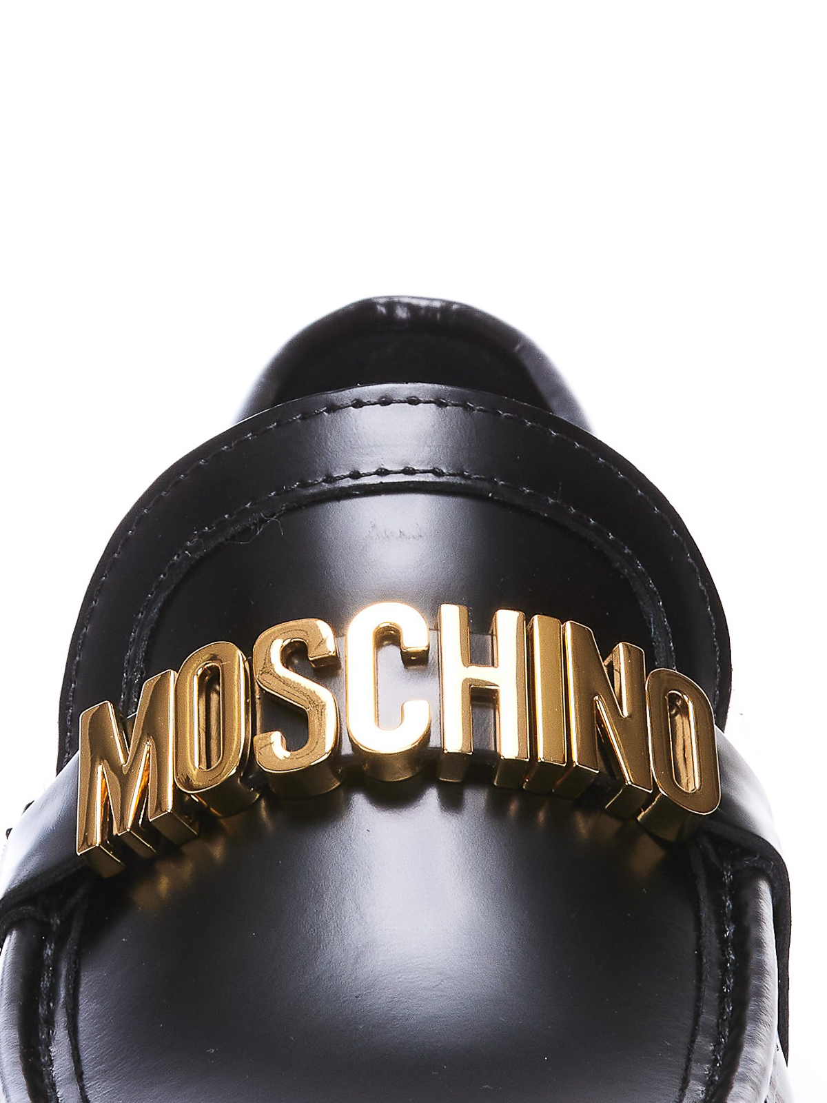 Loafers & Slippers Moschino - Leather loafers - MB10113C1GGB0000
