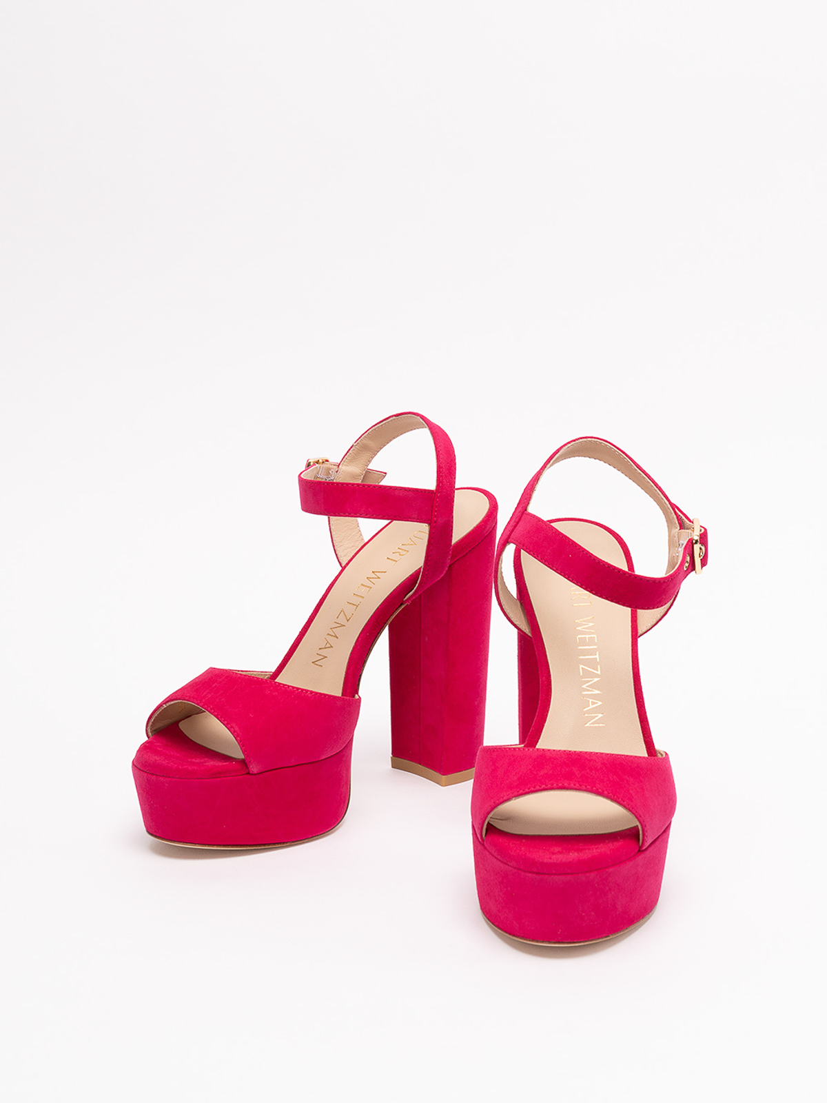 Stuart Weitzman Ryder 130 platform sandals - Fuchsia | S5533SUENJG