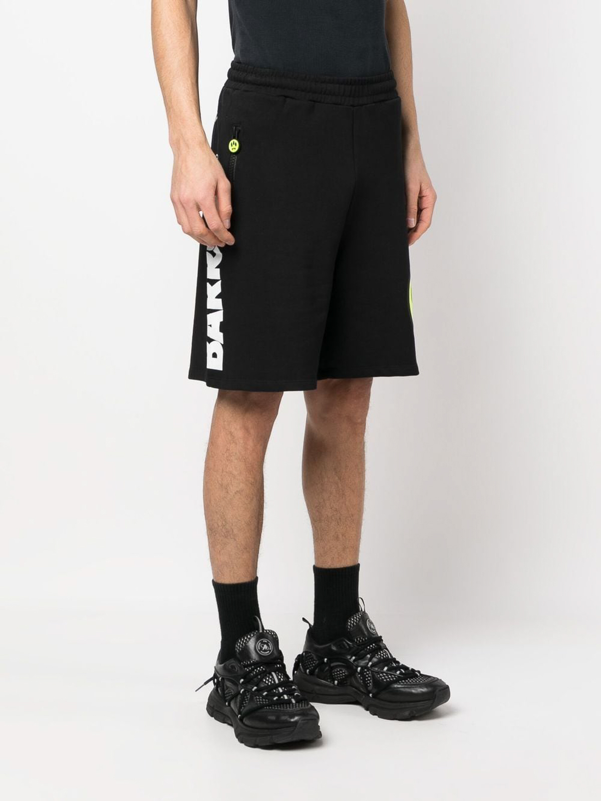 Barrow Logo-print track shorts - Black - Men | 034109110