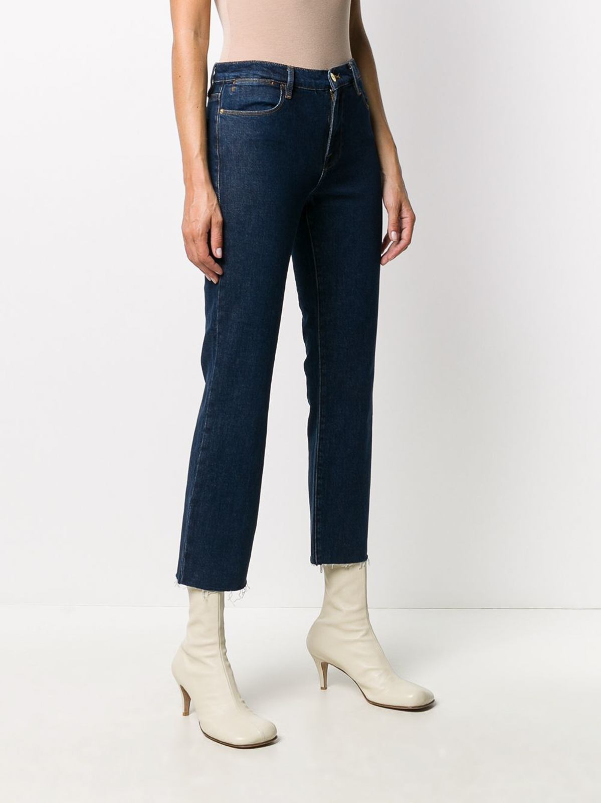 Jeans Rectos Frame - Vaqueros Rectos - Le High - LHSTRA415BRNX