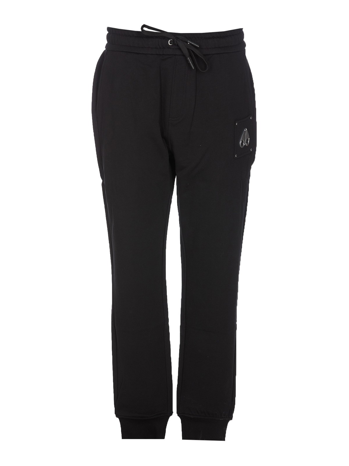 Moose Knuckles Jogger pants with cuffs, coulisse and logo | M13UR768292