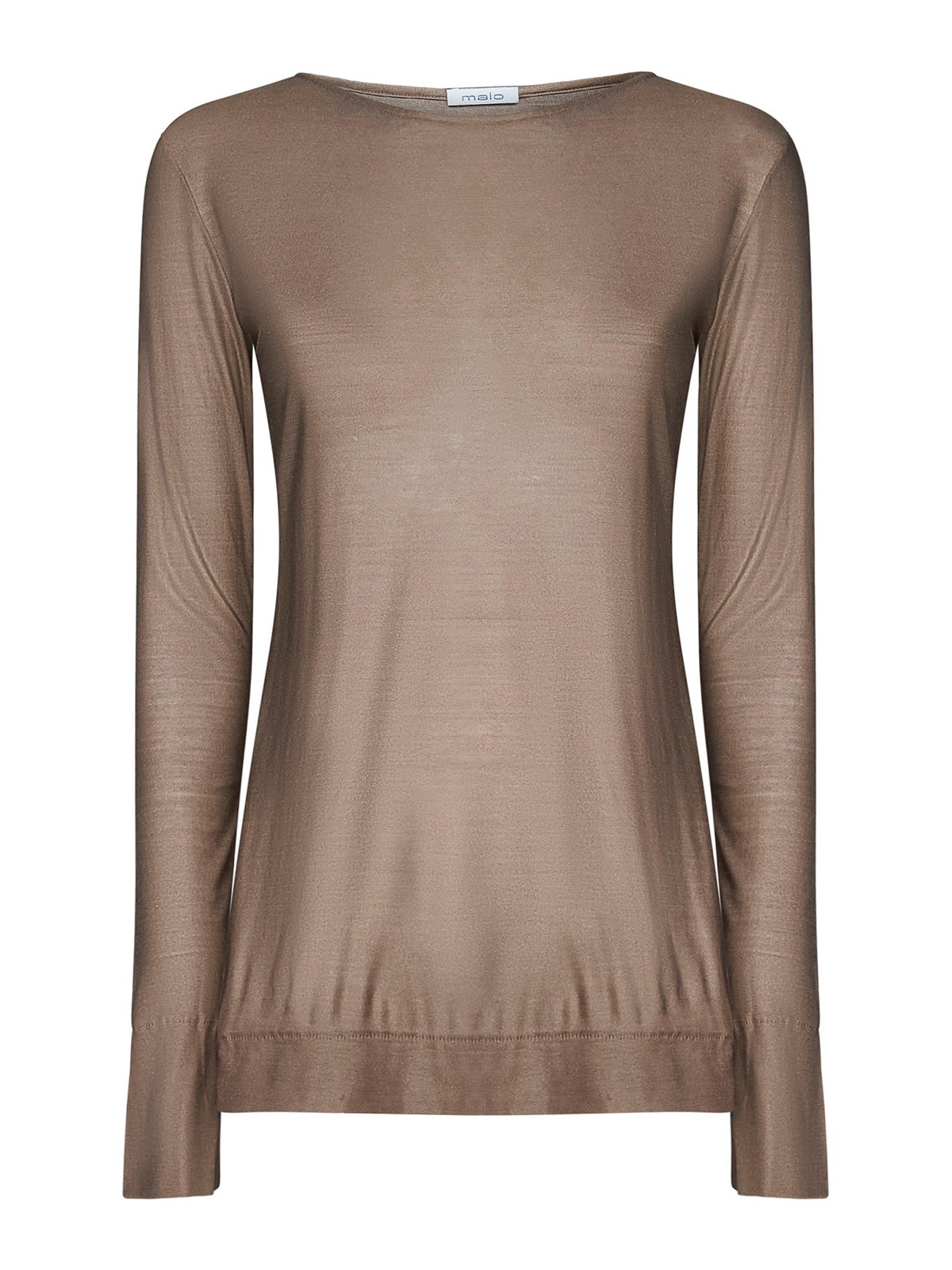 T-shirts Malo - Silk bronze T-shirt - DRF022J4U03E0531 | thebs.com