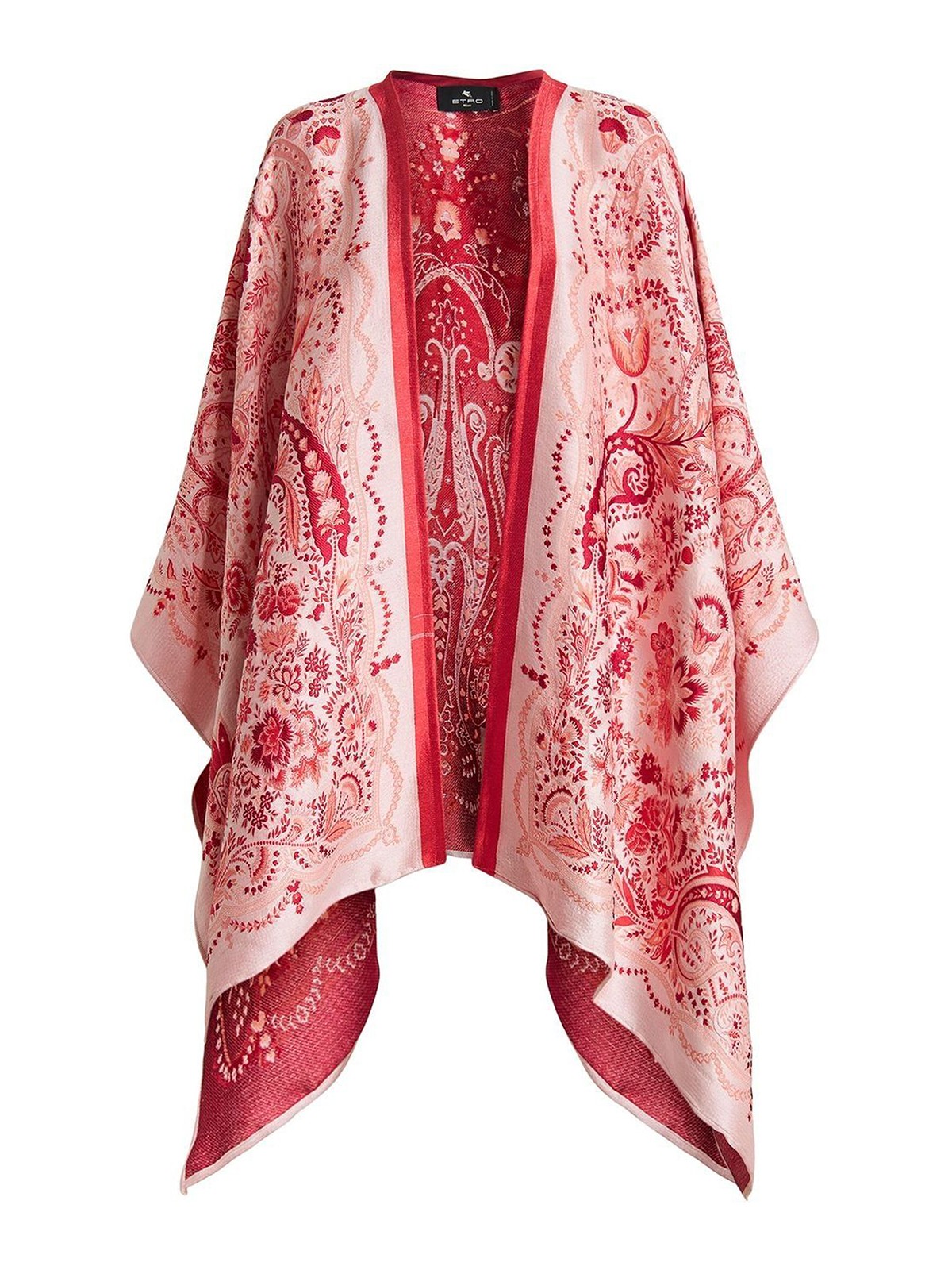 Etro Jacquard poncho - Multicolour - Women | 1432591416