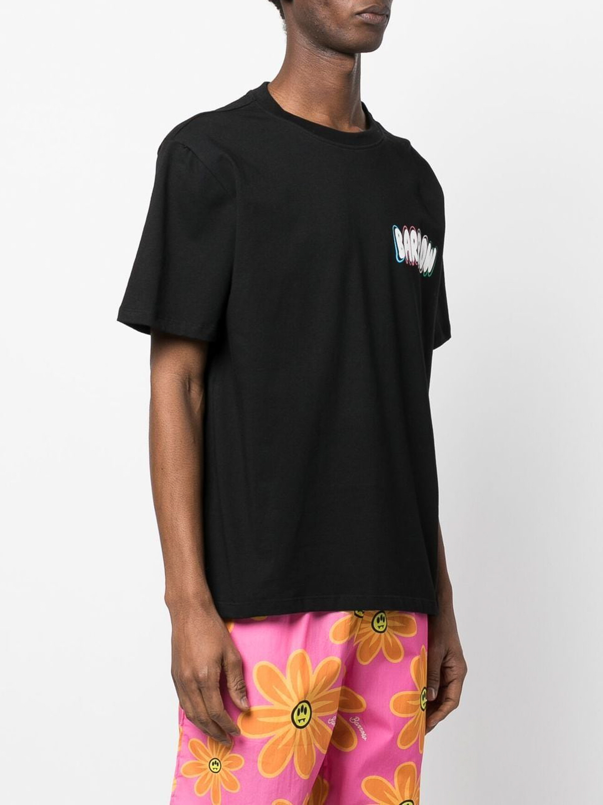Barrow Chest logo-print Tee - Black - Men | 034083110