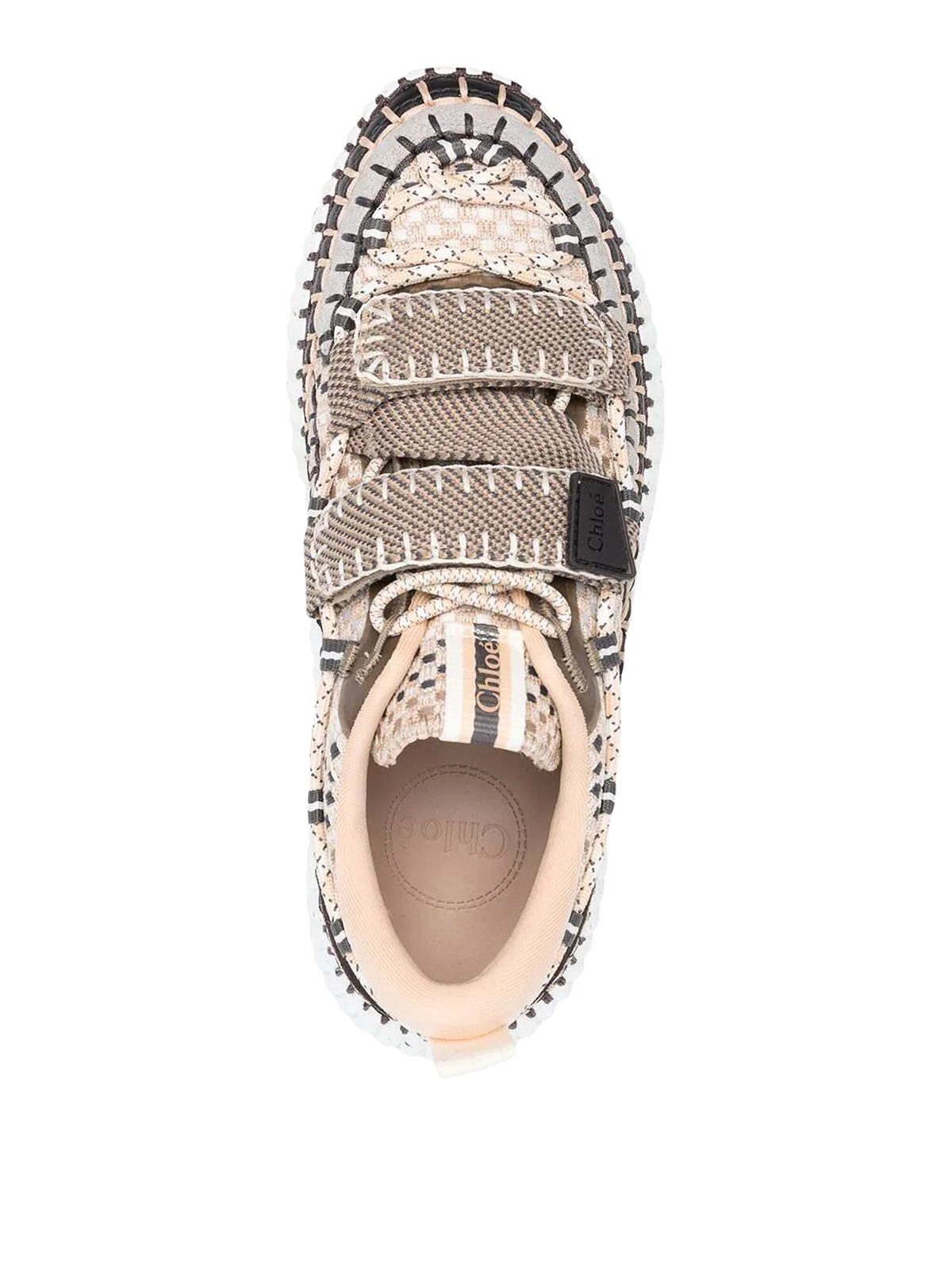 Chloe' Baskets - Nama - Beige - Femme | CHC22W699BS2BU