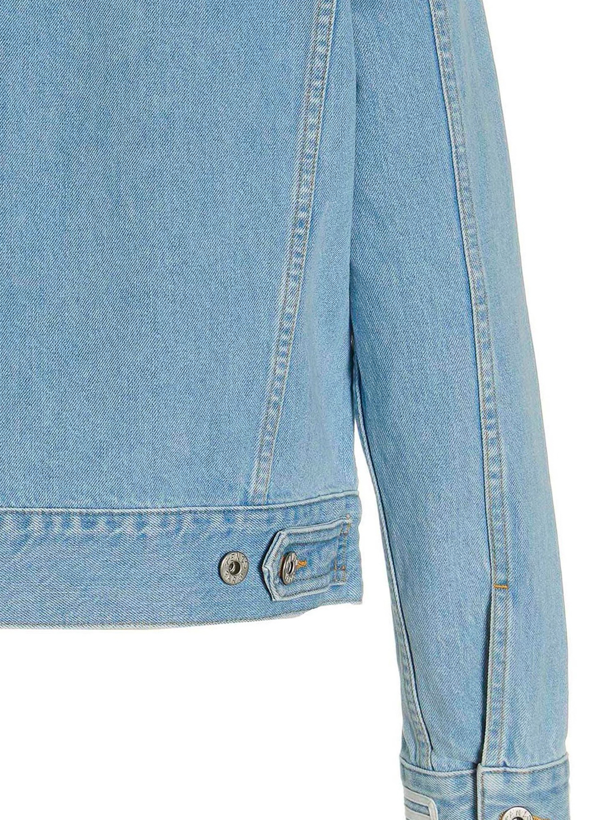 Denim jacket Kenzo - Bleach denim sailor jacket - FD52DV2386B4DB