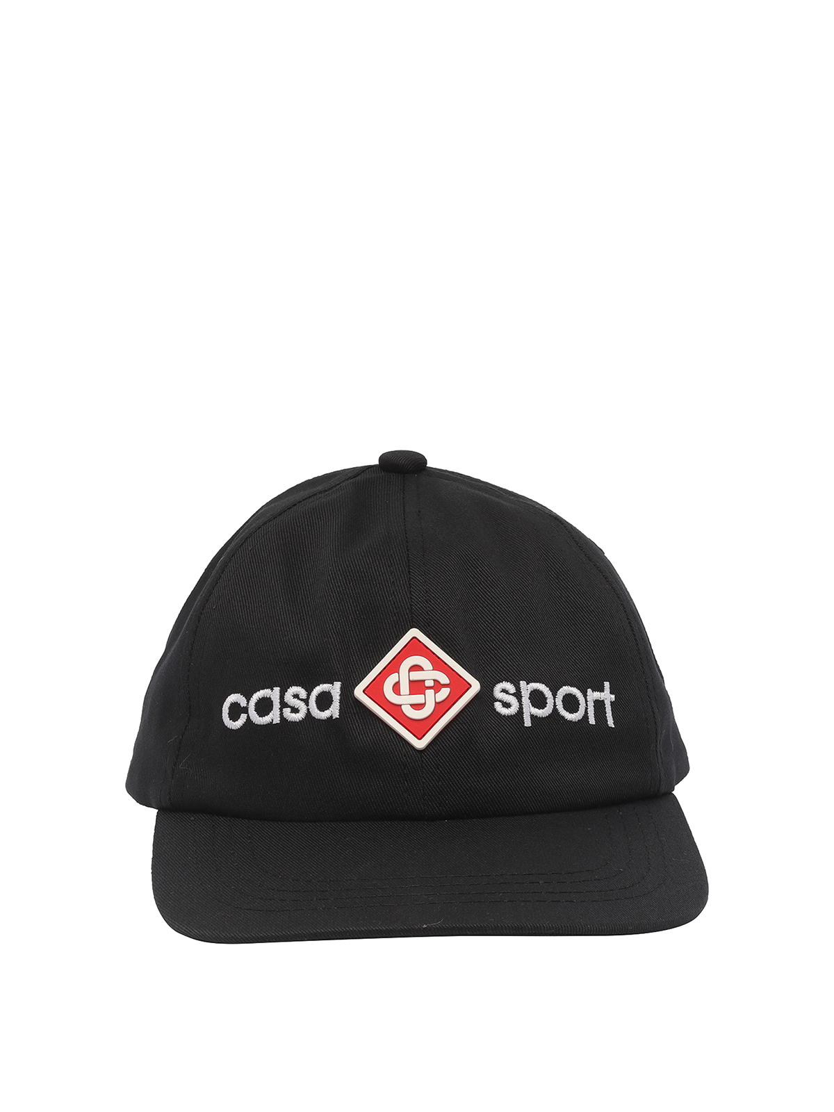 Casablanca Casa sport logo cap - Black - Women | AS23HAT002