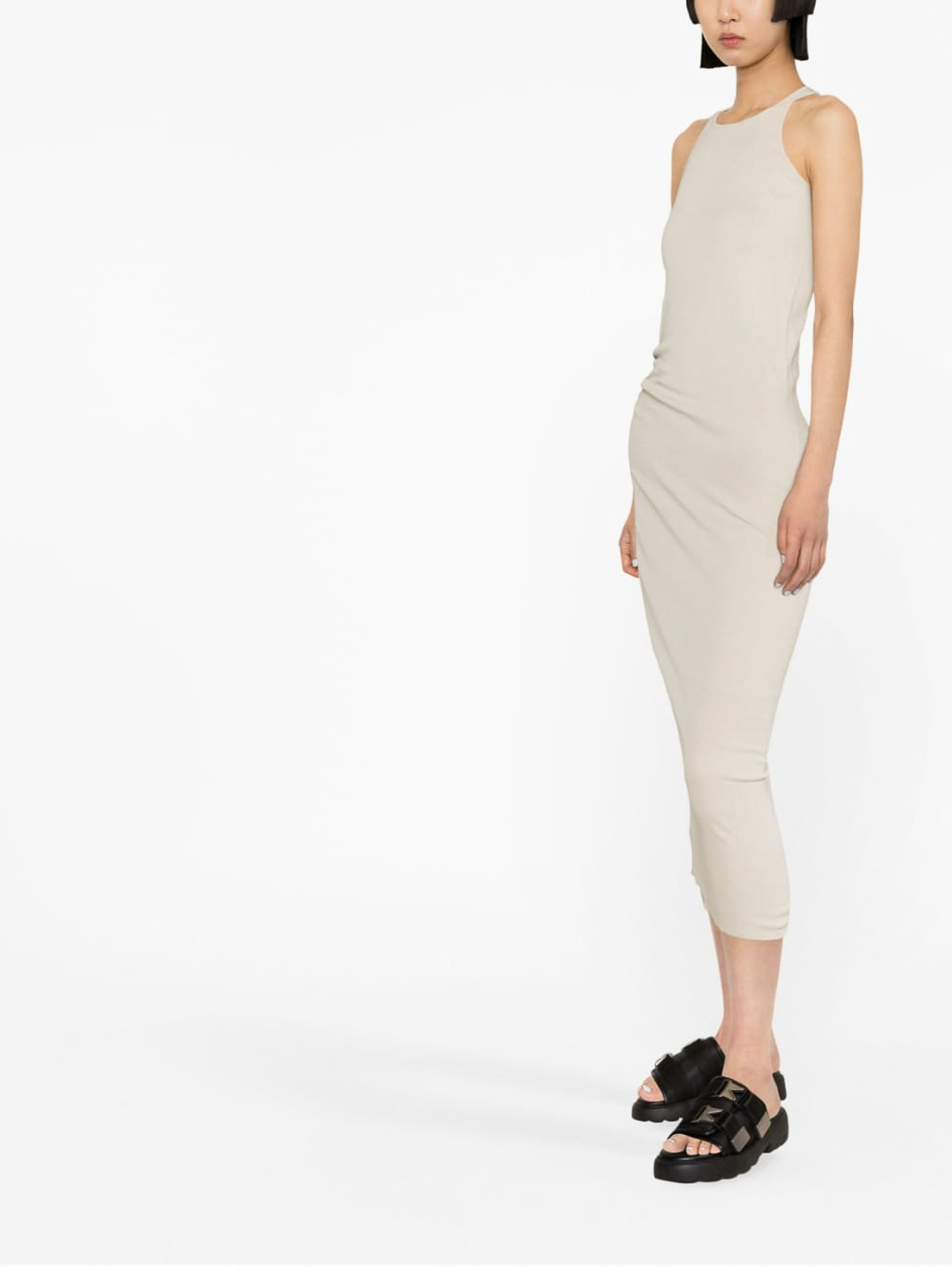 Rick Owens Maxi Robe - Gris Clair - Gris Clair | RP01C5549RD08