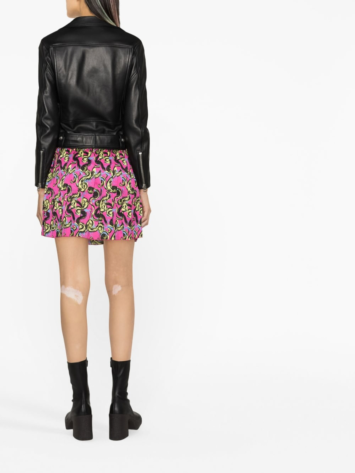 Miniröcke Versace Jeans Couture - Minirock - Lila - 74HAE820NS223406