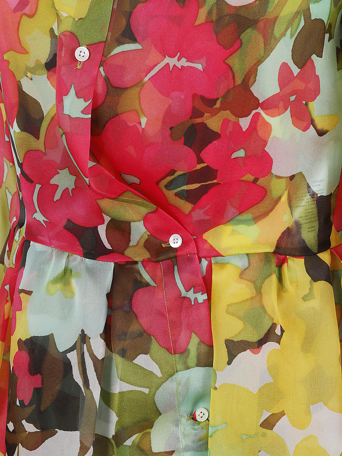 Sara Roka Organza long dress - Multicolour - Women | ELENAT200