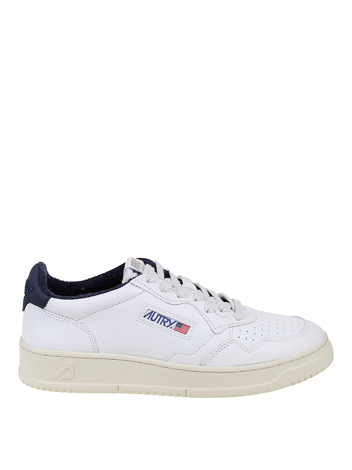 Autry Autry 01 low goat sponge - White - Men | AULMSP02