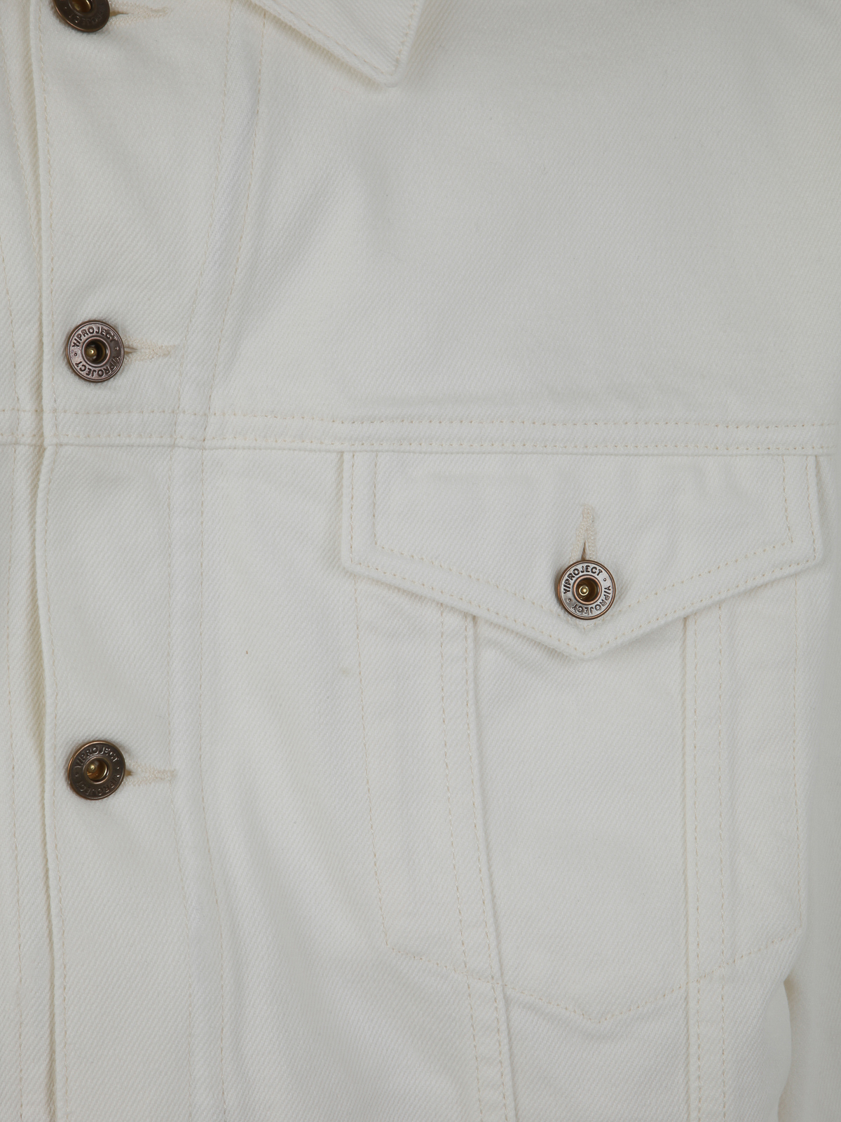 Blazers Y/Project - Classic wire denim jacket - JACK76S24WHITE