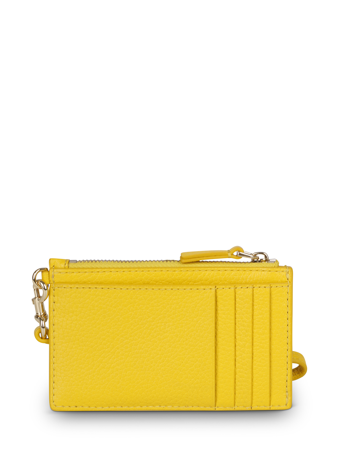 Marc Jacobs The Top Zip Wallet with Strap - Yellow | S125L01RE22715