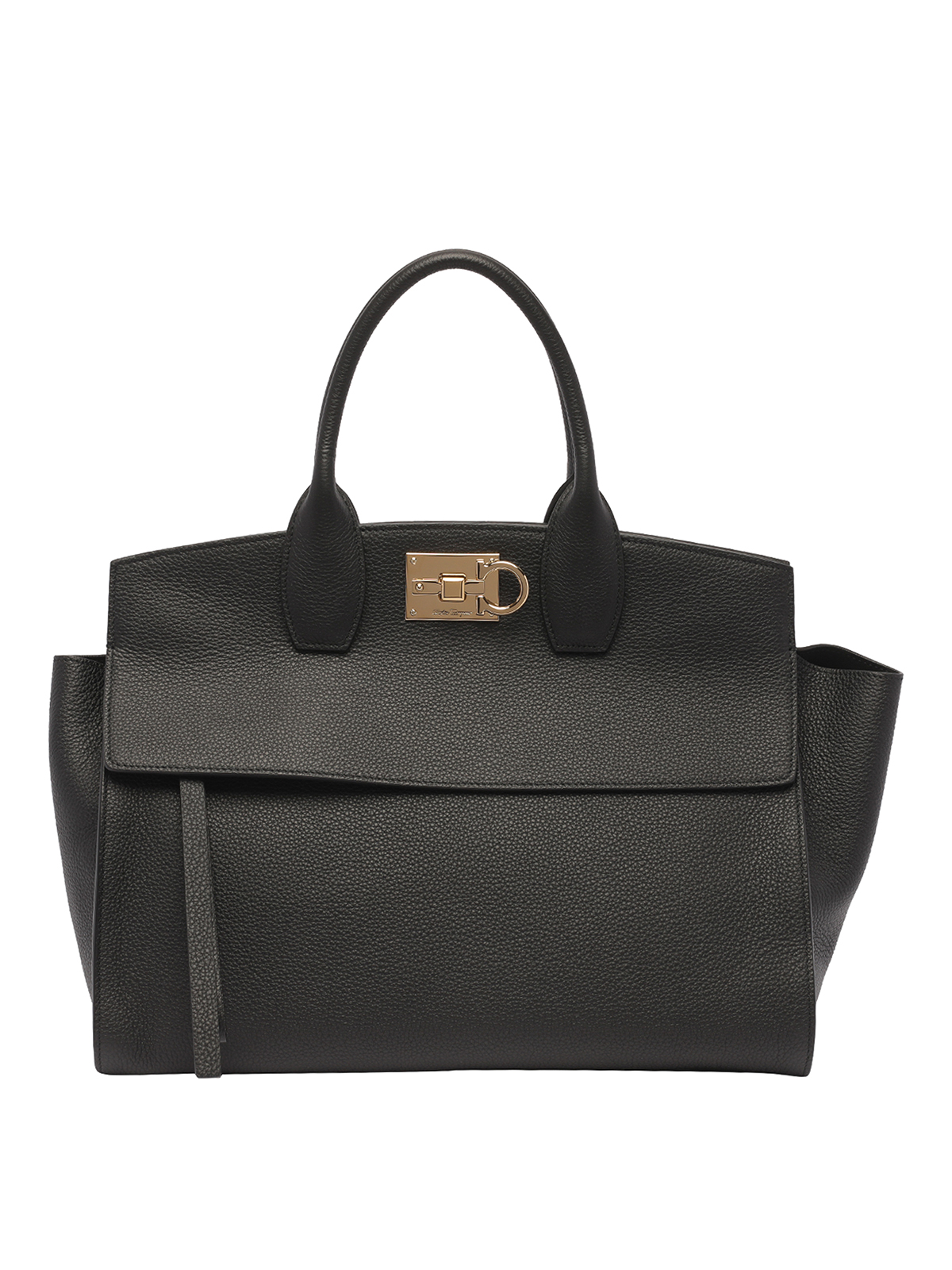 Clutches Ferragamo - Studio soft bag l - 752737211772NERO | thebs.com