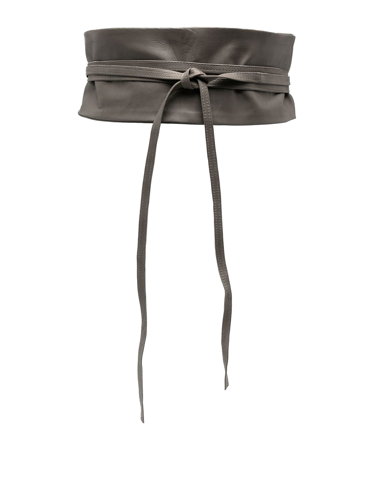 Belts Furling By Giani - Geisha leather belt - CINTURAGEISHANAPPASLATEGREY